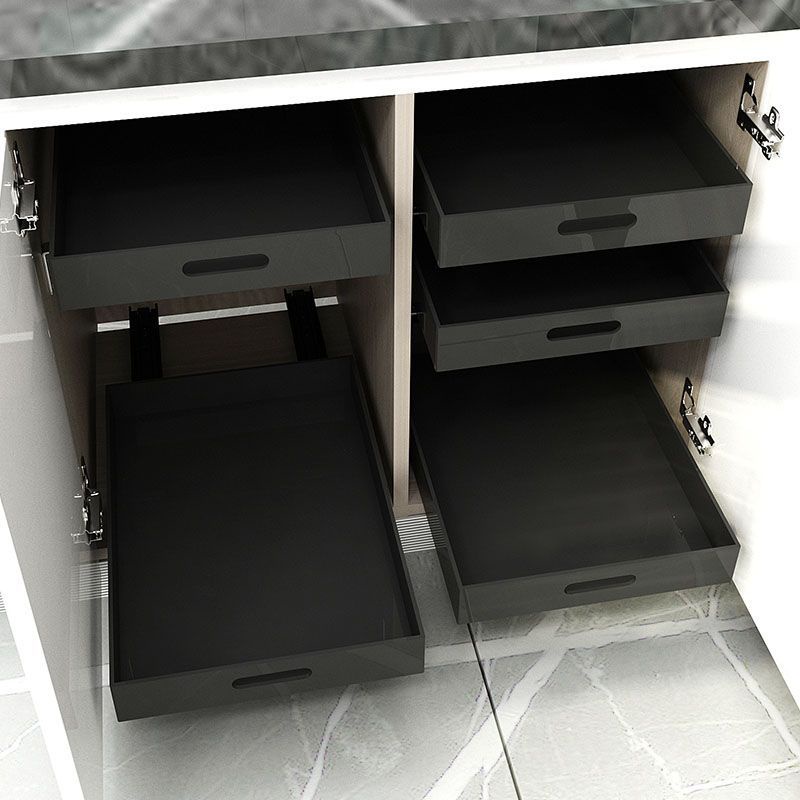 Customized acrylic tray self-made drawer basket storage basket kitchen ...