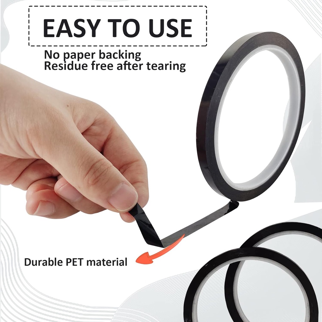 3/5/10/15 mm Width Graphic Tape Pinstripe Tape Grid Marking Tapes ...