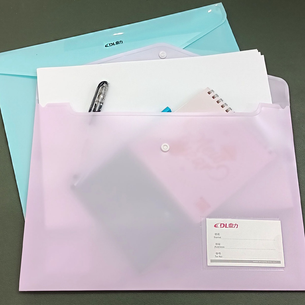 DL Premium Buton File With Name Tag (DL5169) | Shopee Singapore