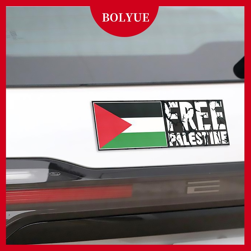 Car Decoration Sticker Free Palestine Flag Car Body Sticker Palestinian ...