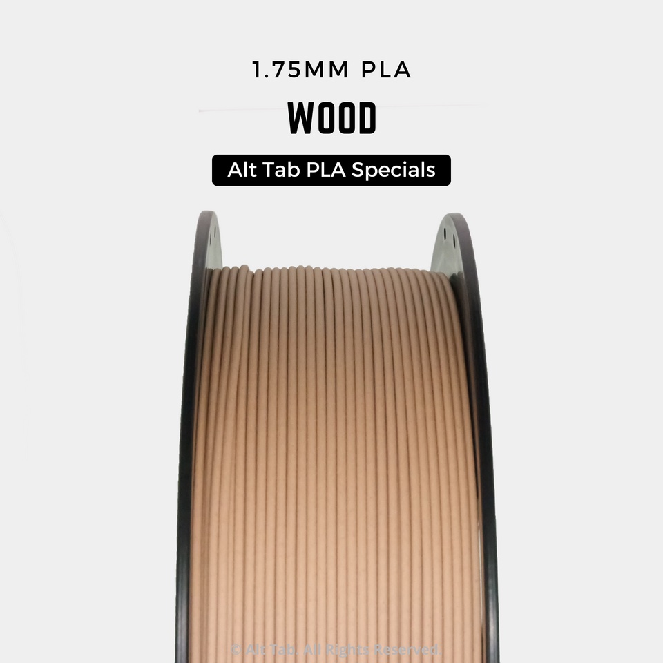 (Local Stock) Wood Infused PLA Filament 1.75mm Specialty 1kg 3D Printer ...