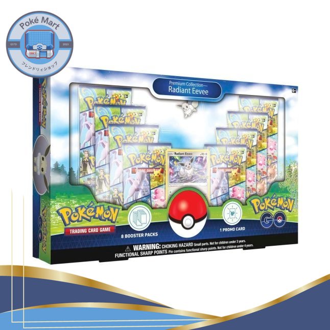 Pokémon TCG: Pokémon GO Premium Collection (Radiant Eevee) | Shopee ...
