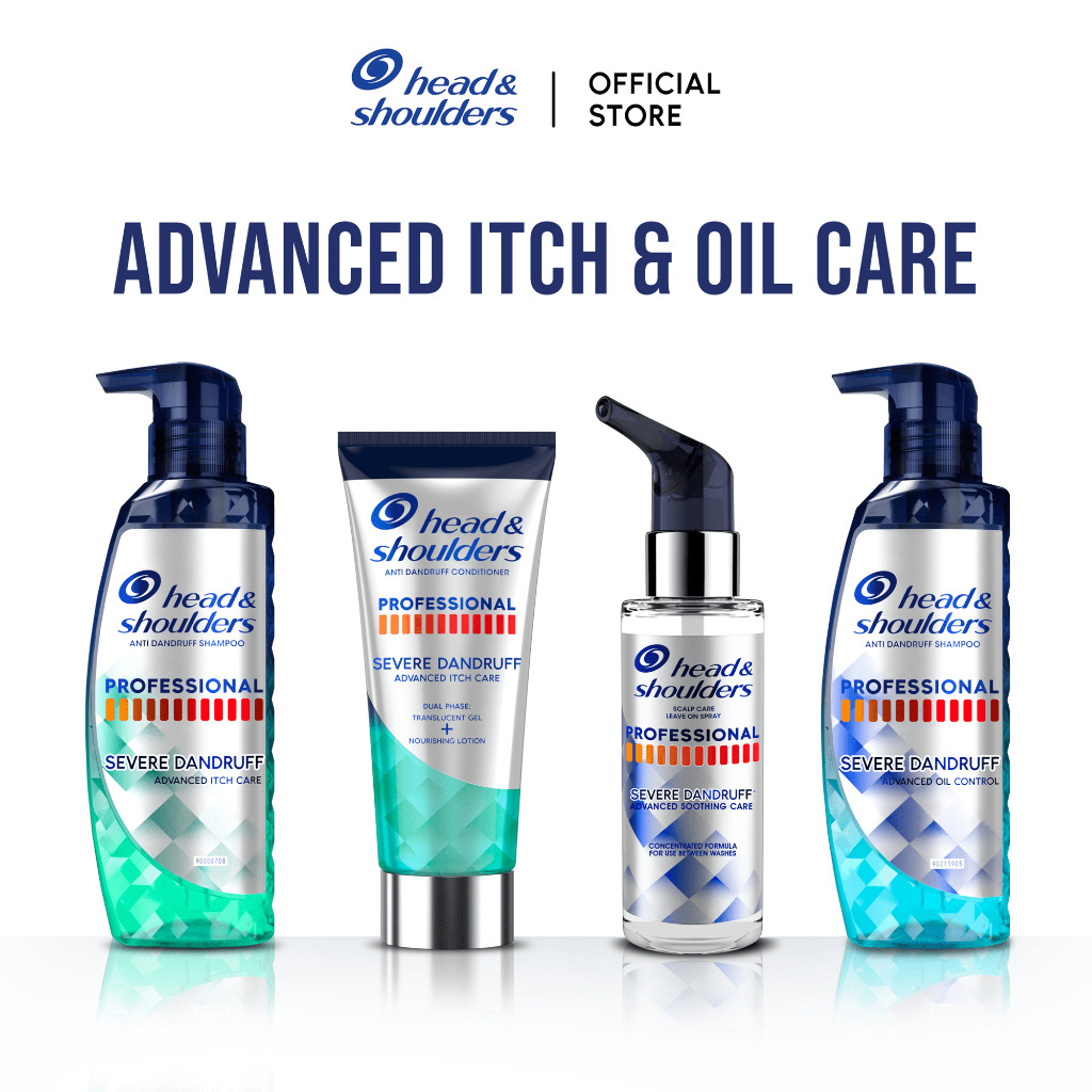 Head & Shoulders Professional Advanced Shampoo/Conditioner/Treatment ...