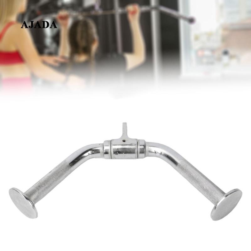 [ Tricep Press Down Bar Cable Machine Attachment Multifunctional ...