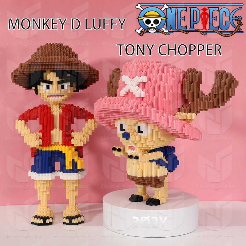 Nano Block ONEPIECE.LUFFY ZORO CHOPPER - HD series | Nano Block ...
