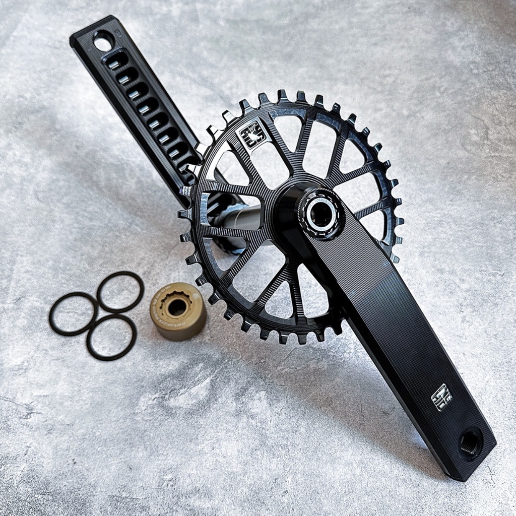 INGRID MTB CRANKSET CRS X Bicycle Hollow Bike Crank Chainring L136 Spindle CNC Suitable for Shimano Sram Parts 11 12 Speed Shopee Singapore