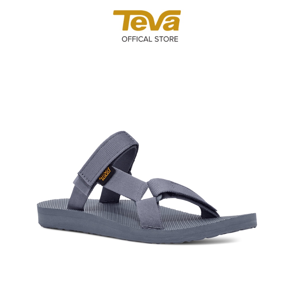 Teva Women's Original Universal Slides Sandal - Folkstone Grey (1124230 ...