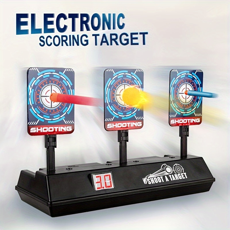 Electronic scoring target toys / Automatic return electric target soft ...