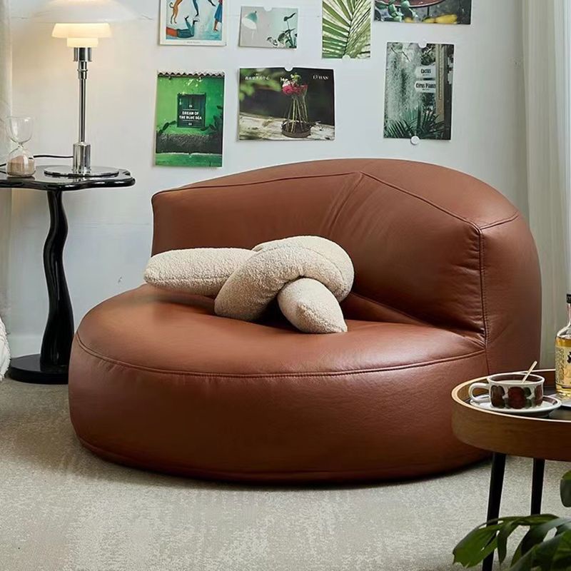 [Ready Stock] Lazy Sofa Reclining Chair Half Moon Sofa Bedroom Tatami ...