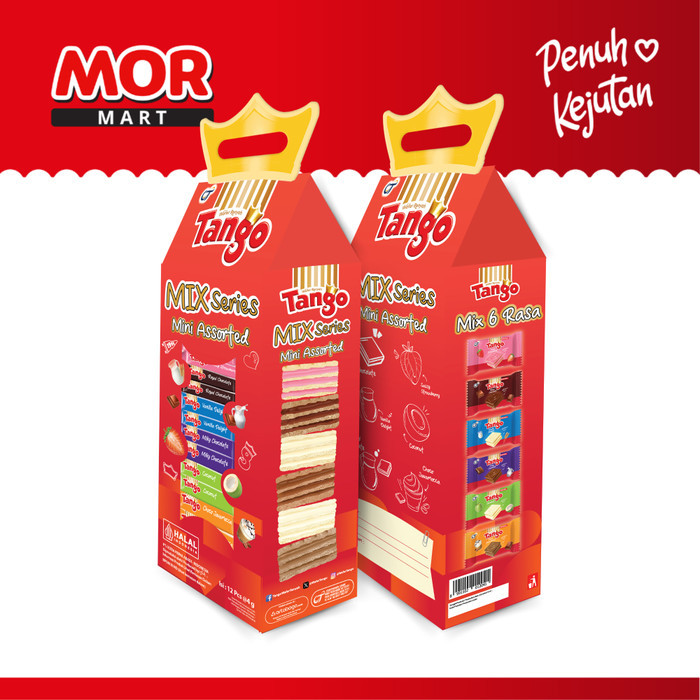 Tango Wafer Mini Assorted Mix Series 12 Pcs @4gr [1 Box] | Shopee Singapore