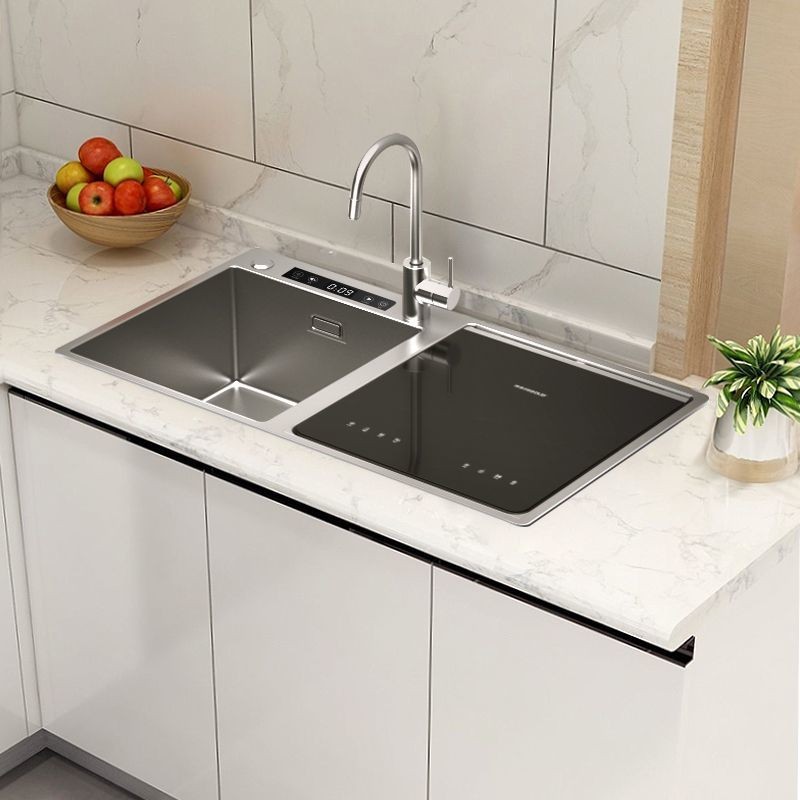Fully Automatic Ultrasonic Sink Dishwasher Integrated Intelligent High ...