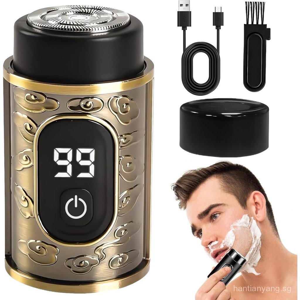 Mini Portable Electric Shaver, 2025 New Upgraded Pocket Razor USB Men's ...