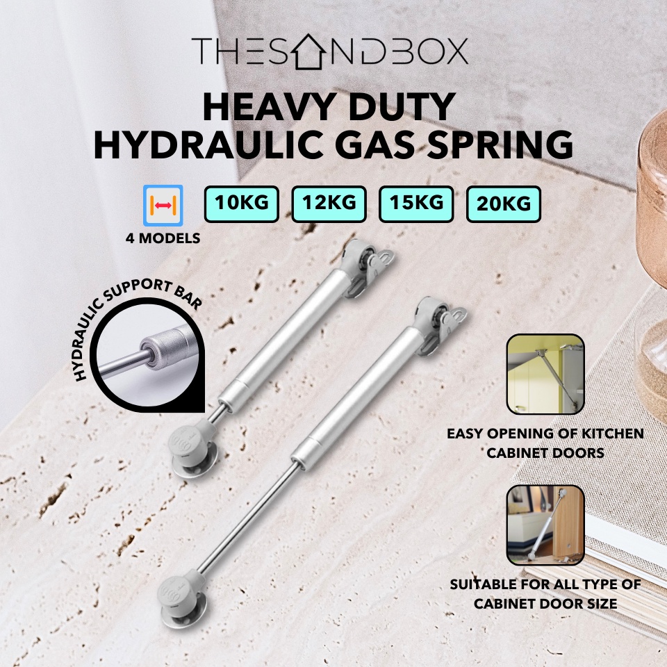 Cabinet Gas Spring Pump - Kitchen Flap Lid Hydraulic | Shopee Singapore