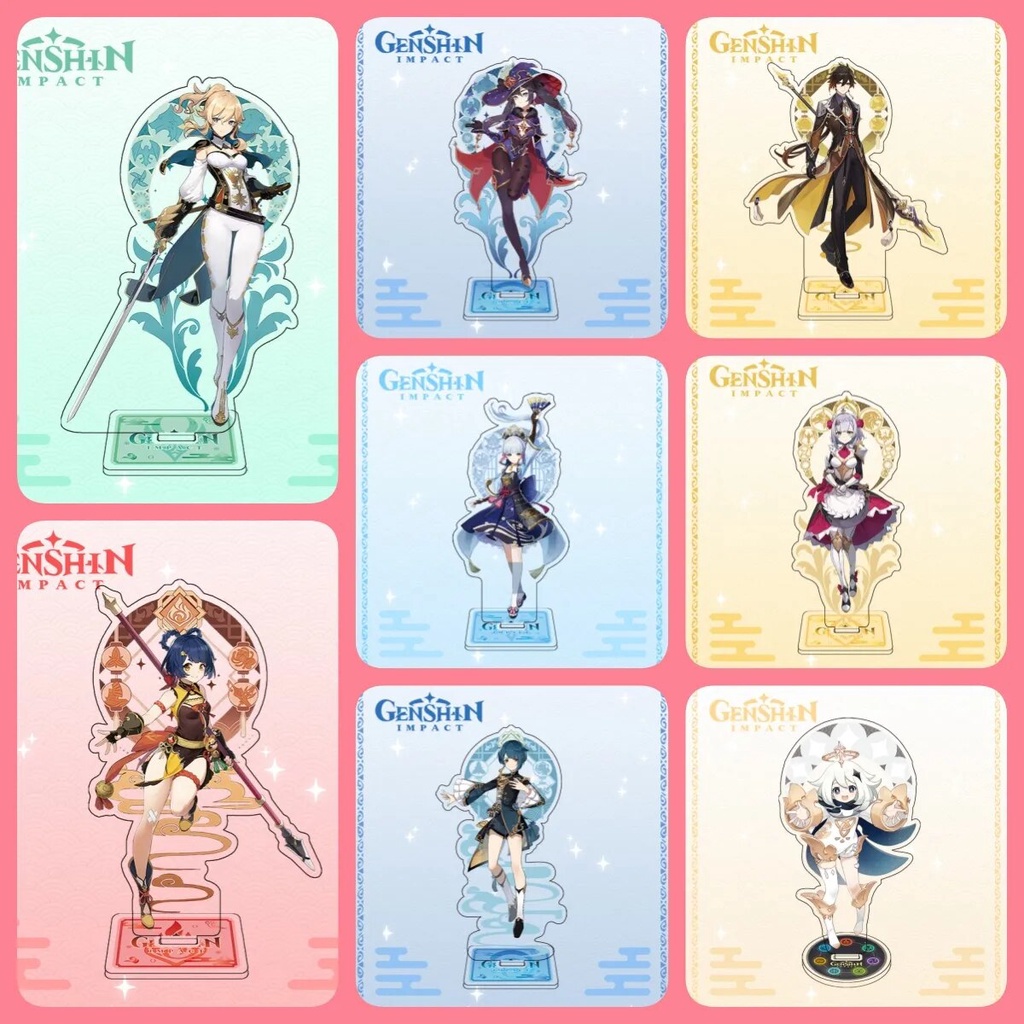 Standee model MiHoyo Animee Game Genshin Impact Acrylic Raiden Shogun ...