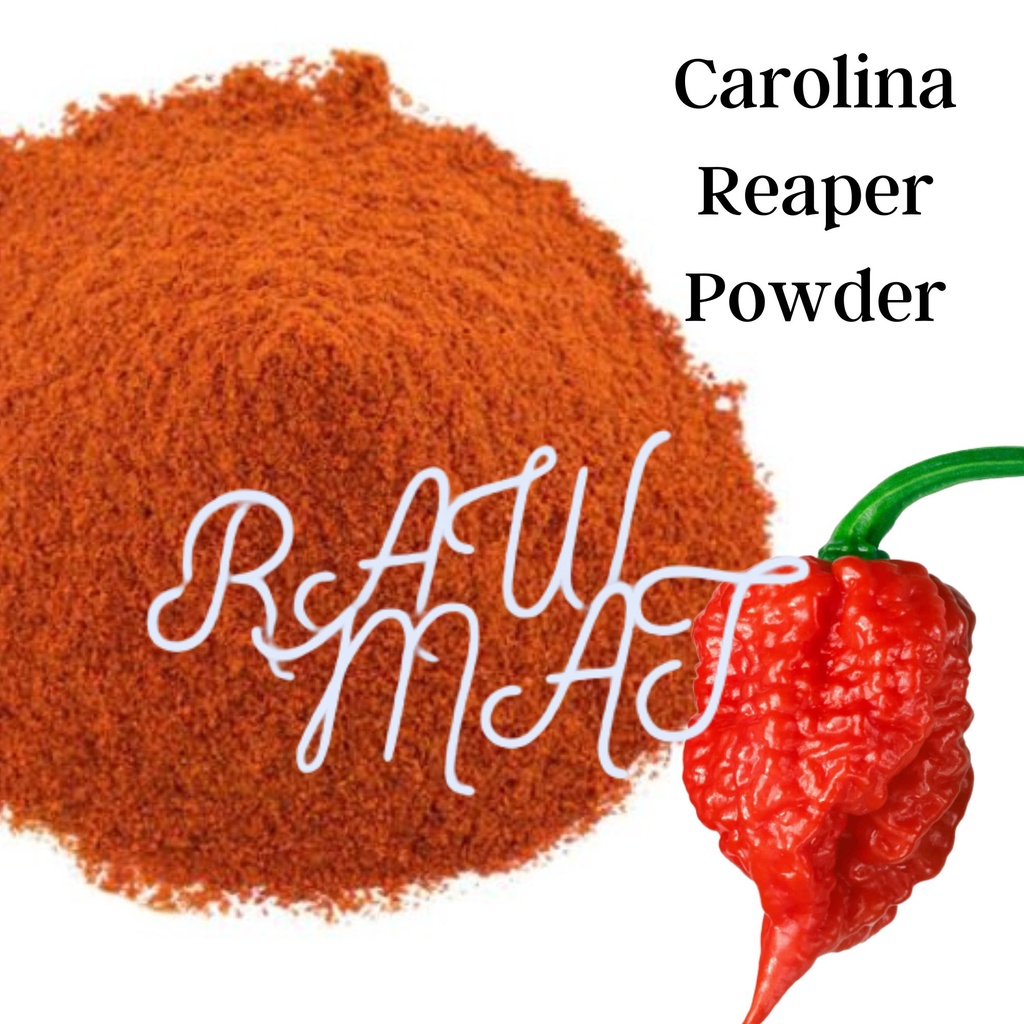 Carolina Reaper Chili Powder 100g Super Spicy Scorpion Pepper Powder ...