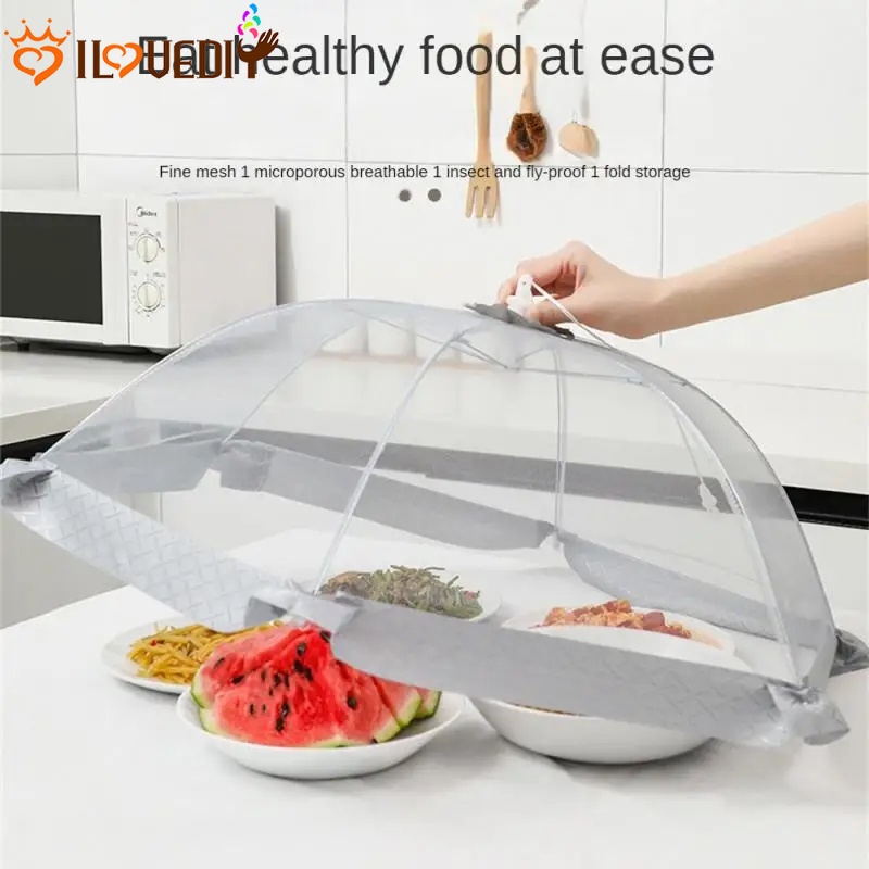 Foldable Food Mesh Cover / Anti Fly Mosquito Tent Umbrella Picnic Protect Food Cover / Dining ...