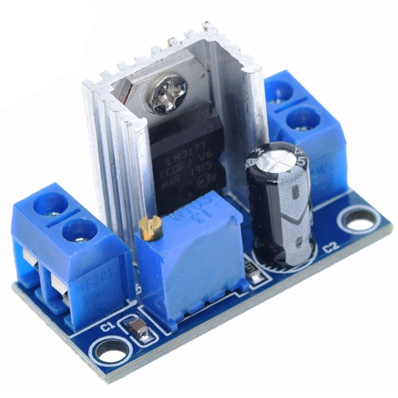 LM317 Adjustable DC Linear Regulator DC-DC 4.5~40V Turn 1.2~37V Step ...
