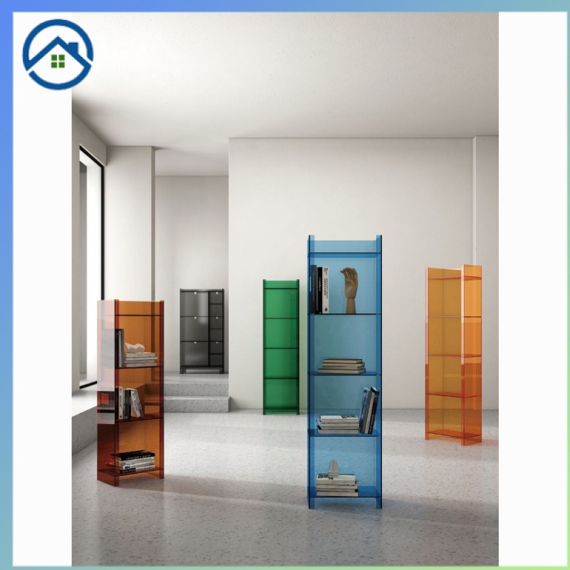 Acrylic shelf shelves free installation of multi-layer transparent hand ...