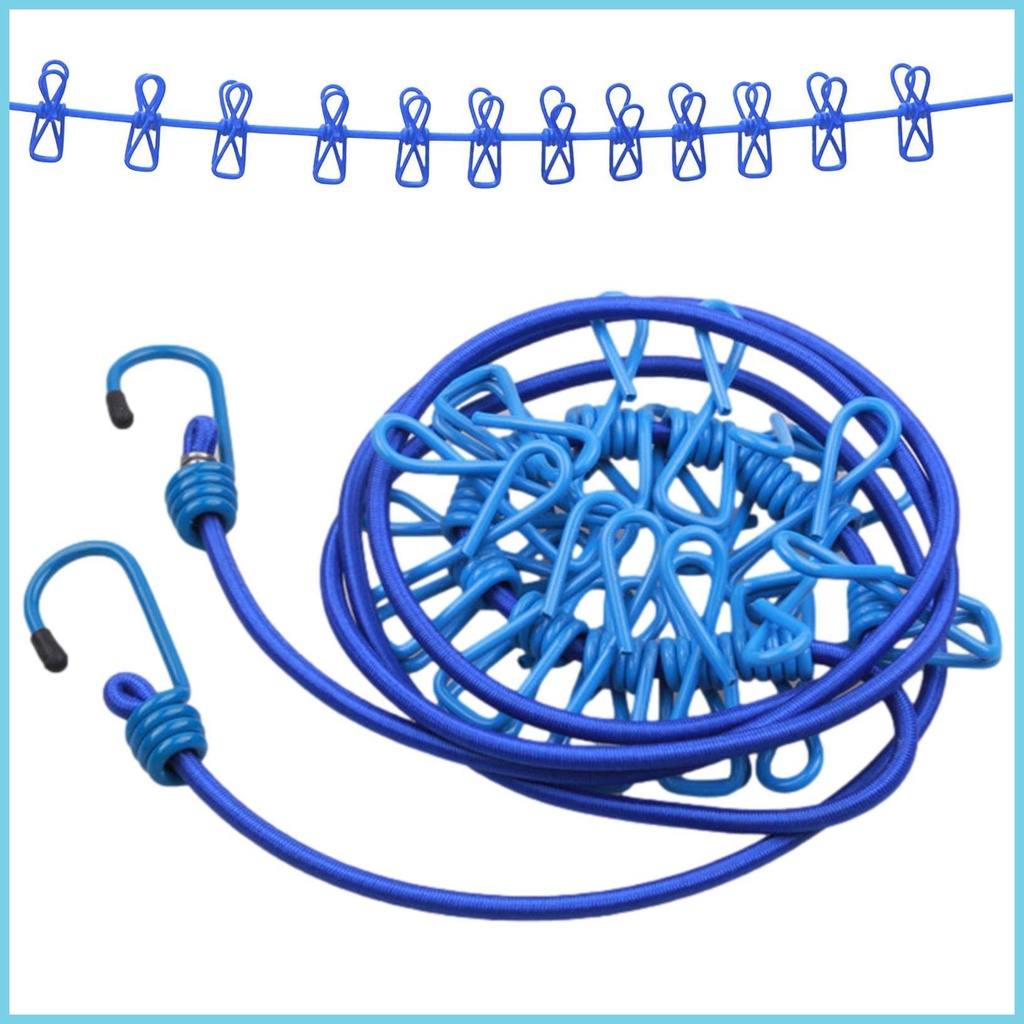 Portable Clothes Line Retractable Portable Clothes Line with 12 ...