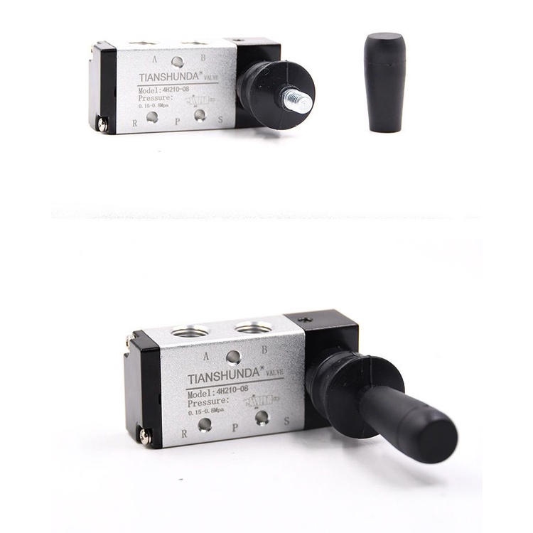 Pneumatic Hand-Operated Valves Hand Pull Valve Cylinder Handheld Wrench Valve Pneumatic Control ...