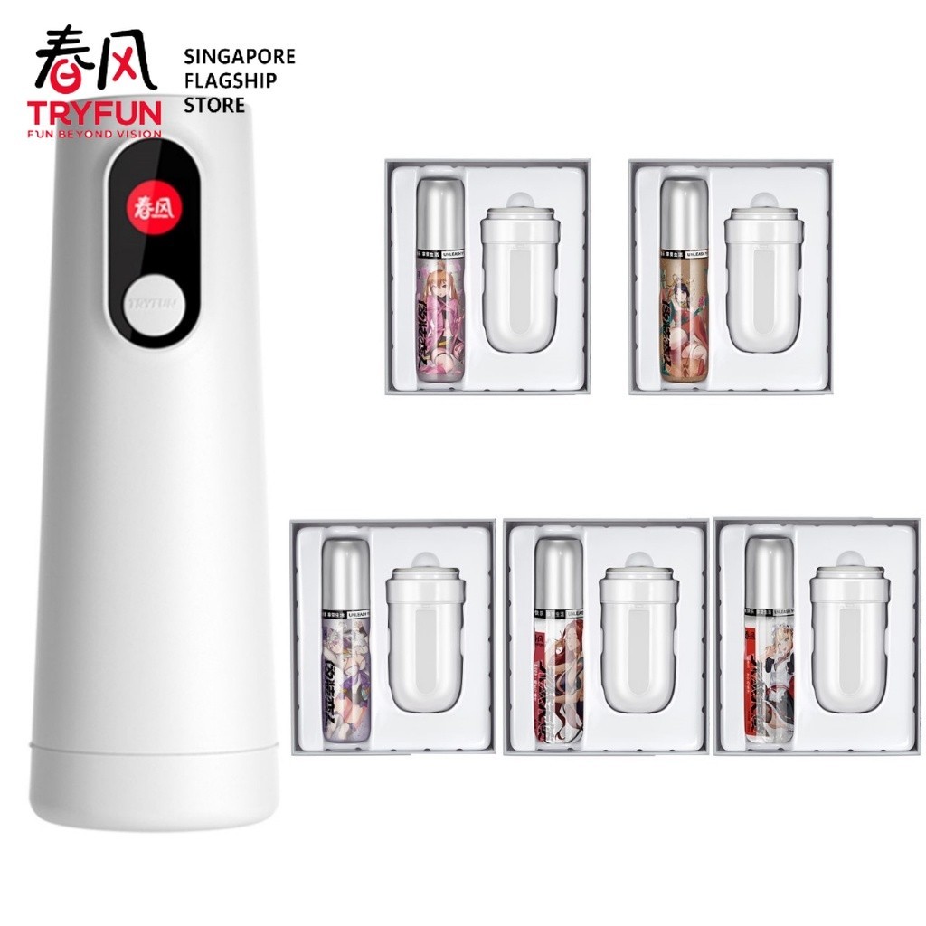 TryFun - Meta Series App Controlled Automatic Male Masturbator With Character Sleeve and ...