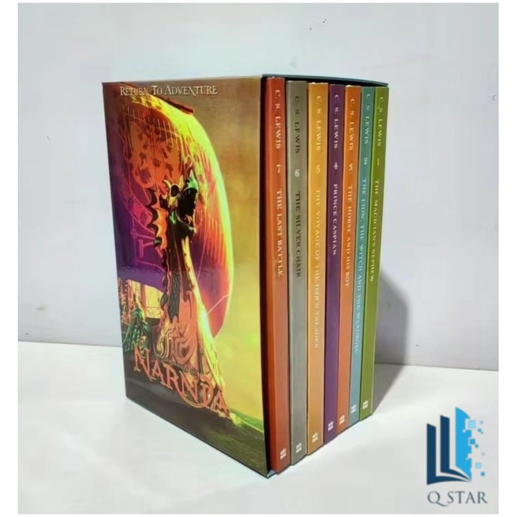 The Complete Chronicles of Narnia Story Books (7 books ) | Shopee Singapore