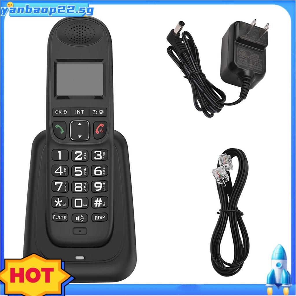 Handheld Telephone Digital Cordless Telephone Supports 5 Handsets 16 ...