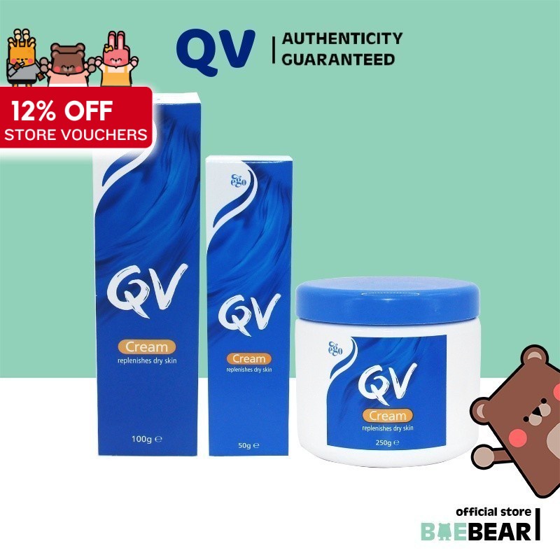 EGO QV Cream | Moisturising Cream | Suitable for Dry, sensitive skin ...