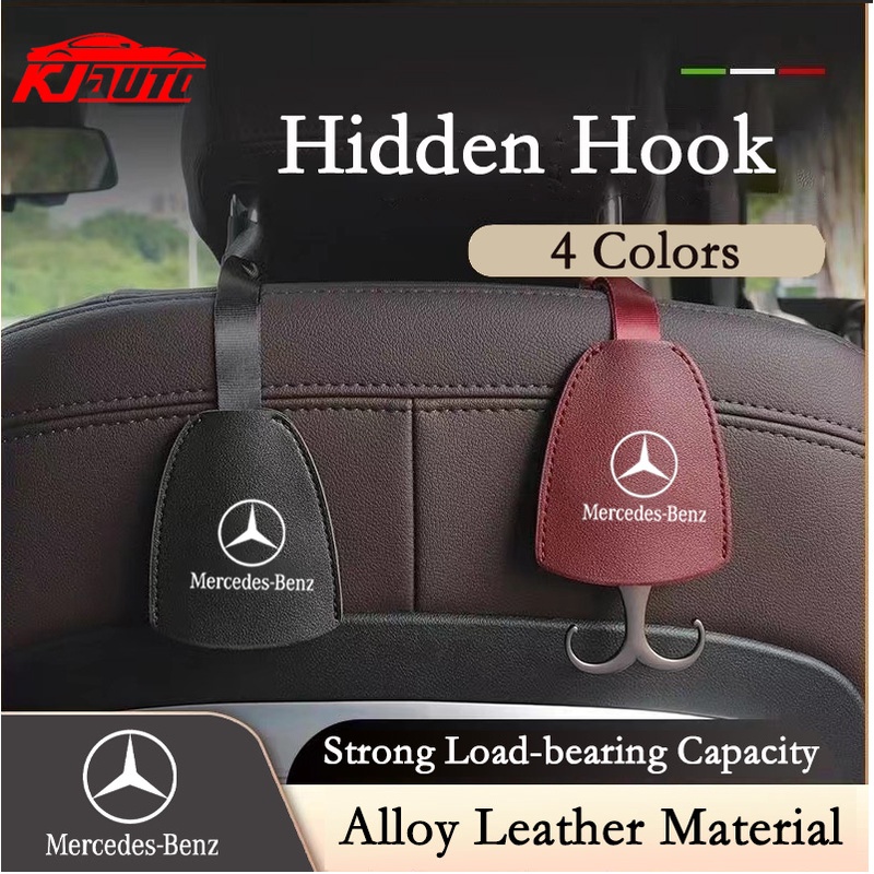 1/2Pcs Mercedes Benz Car Seat Backrest Storage Hook Car Seat Bag Hanger ...