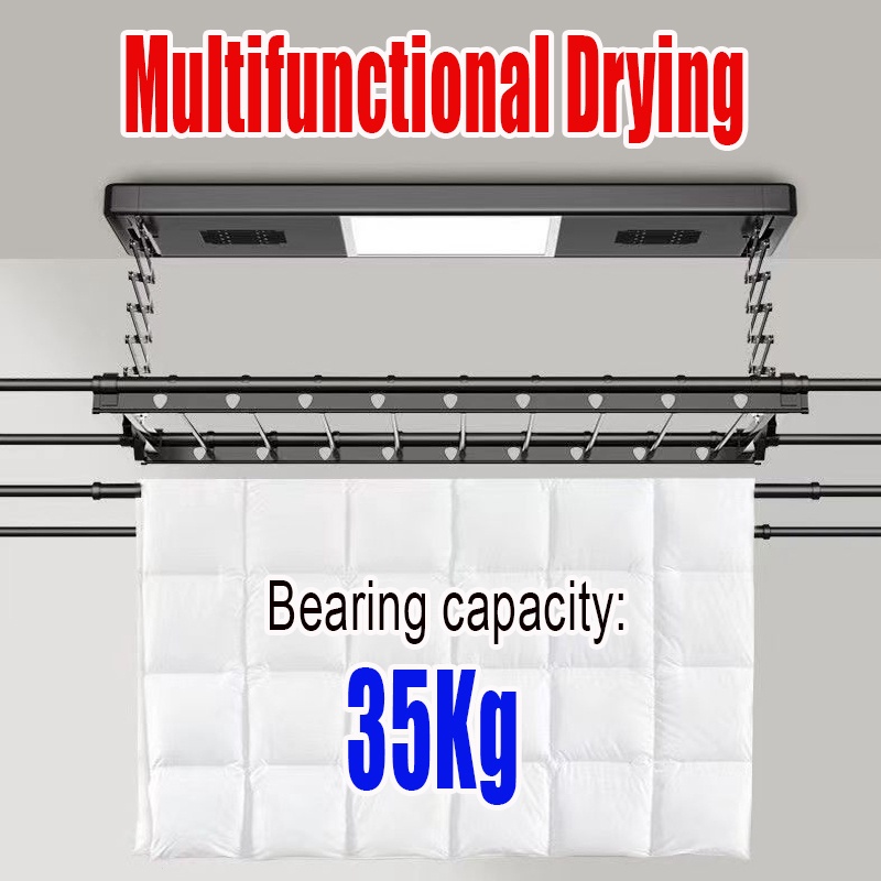 Automated Laundry Rack System ( Indoor Clothes Drying Rack / Hanger ...