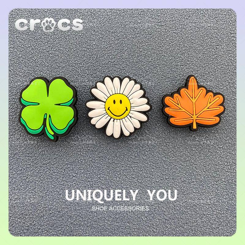 crocs jibbitz Four leaf clover daisy jibbitz crocs crocs charm crocs ...