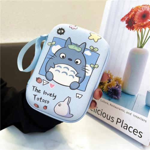 Cute Totoro Zipper Bag Cartoon Earphone Case Headsets Bag Coin Purse ...