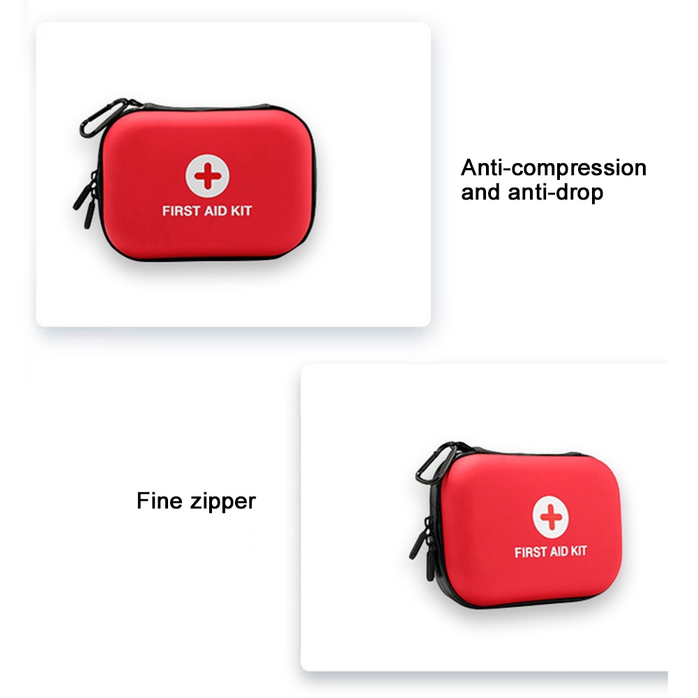 First Aid Kit Bag Empty First Aid Hard Case Empty Waterproof Small ...