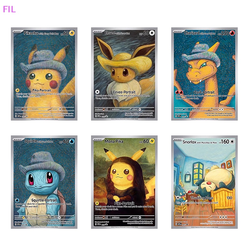 FIL Diy Self Made Pokemon Netherlands Van Gogh Museum Pikachu ...