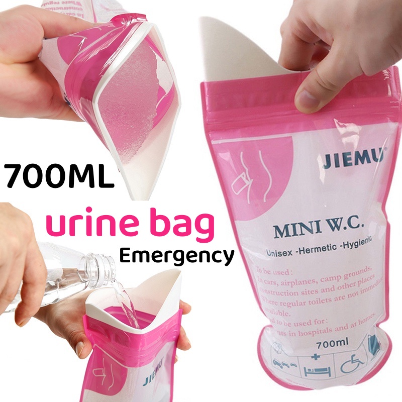 Emergency Portable Car Urine Bag for Travel Vomit Bags Mini Toilet ...