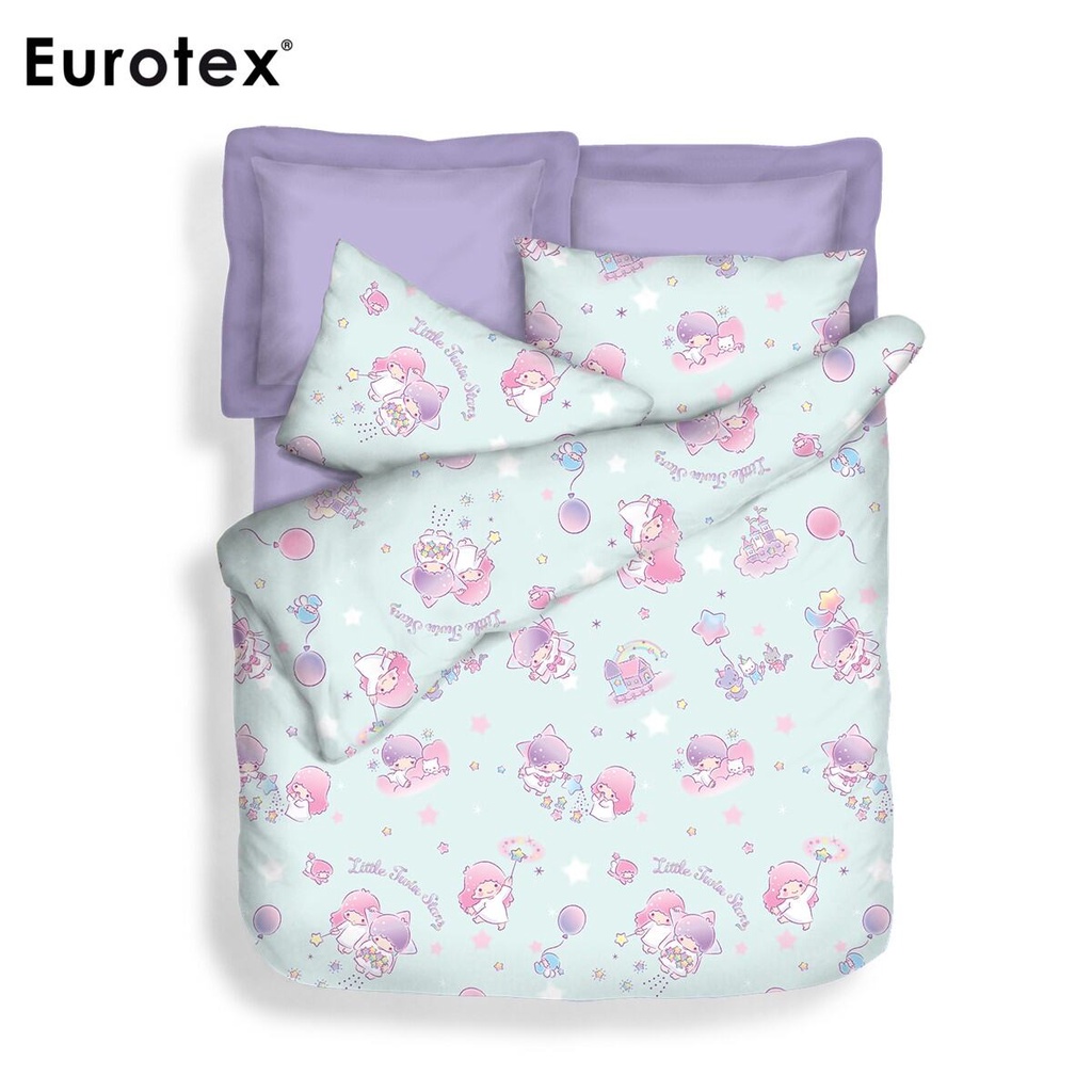 Sanrio Little Twin Stars Bedsheet / Fitted Sheet Set / Summer Light ...