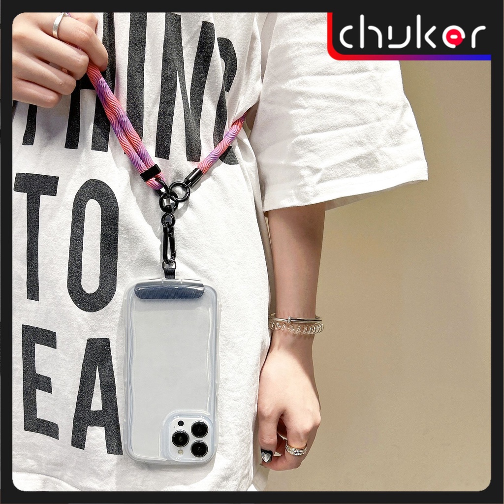 New 7MM adjustable crossbody rope universal mobile phone hanging rope ...