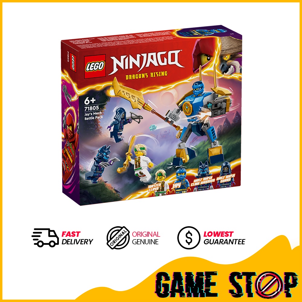 Lego 71805 Ninjago Jay's Mech Battle Pack | Shopee Singapore