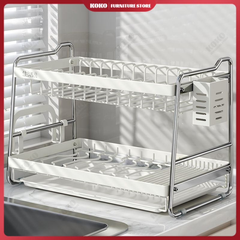Drainer Dish Rack Dish Storage Rack Bowl Dish Kitchen Drainer Drainer ...