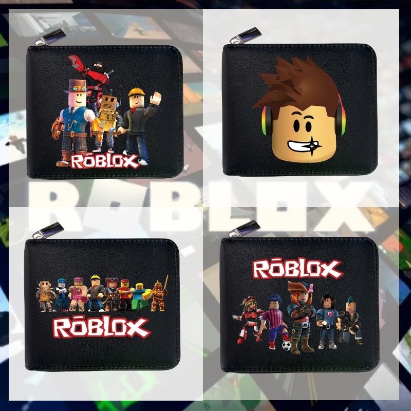 Roblox series fashion wallet cartoon children's zero wallet game theme ...