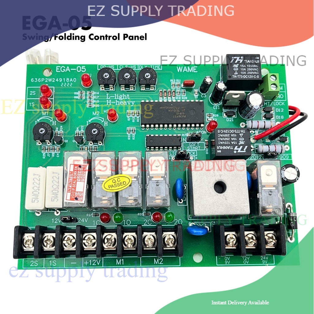LIVE EGA-05 Autogate Swing / Folding Gate Control Board PCB Panel ...