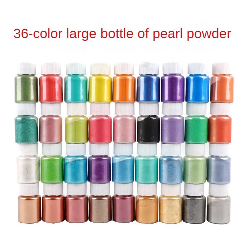 Gold Powder Color Mica Powder Slime Glue Mermaid Polarizing Powder ...