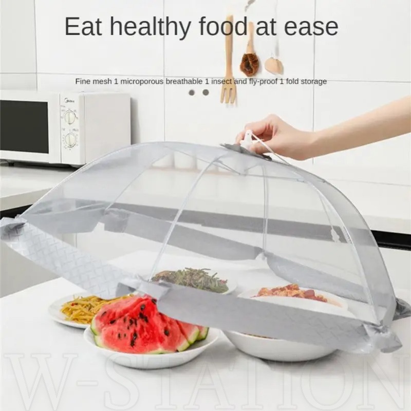Portable Large Capacity Insect-Proof Food Cover / Multi-Purpose Home ...