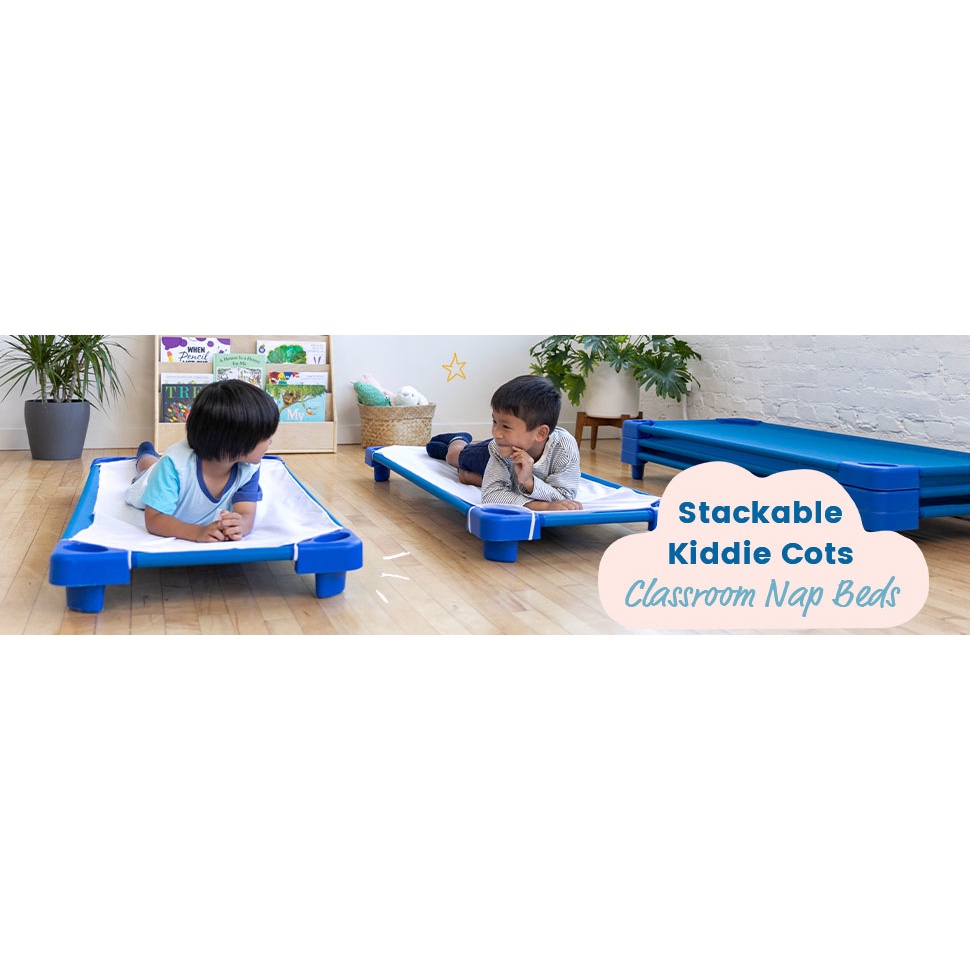 Stackable Daycare Cots for Preschool Kids Sleeping, Resting, and ...