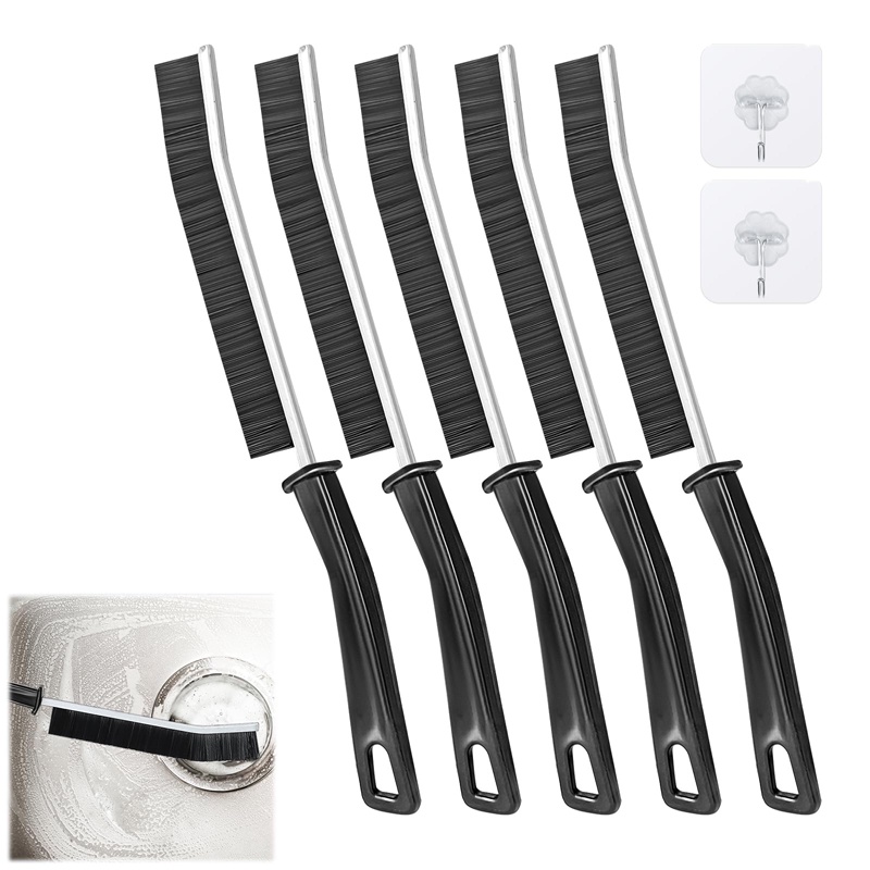 Hard-Bristled Crevice Cleaning Brush Gap Cleaning Brush Tool All-Around ...