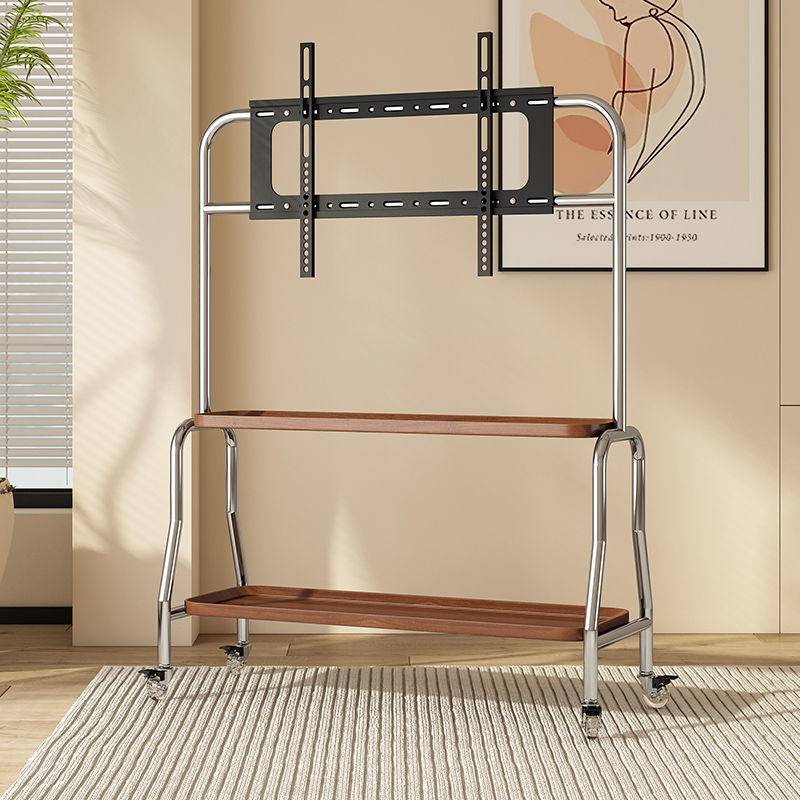 Retro TV stand, movable stand, conference room, living room, floor ...