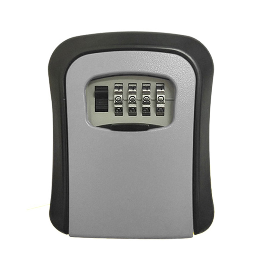 👉SG Local Key Safety Box Wall Mounted With 4 Digit Combination Password ...