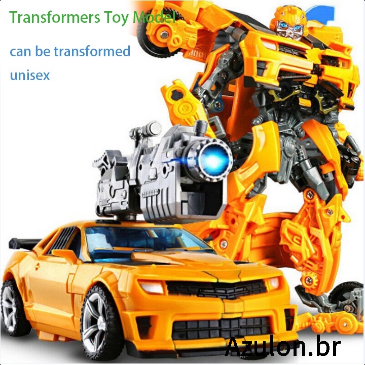 Transformers 5 Model Robot/Warrior/Wasp Toy Car Optimus Prime/Bumblebee ...