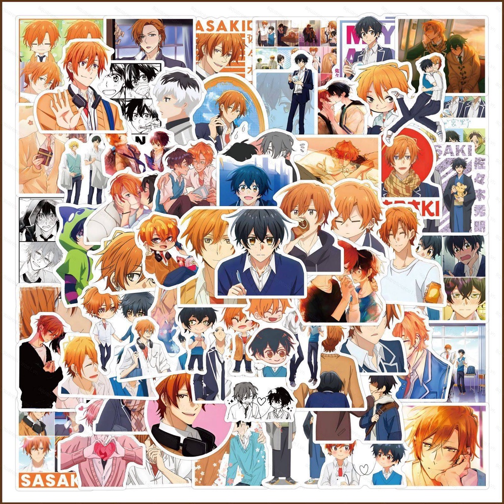 Squar1 110pcs Set Sasaki And Miyano Anime Graffiti Stickers Water