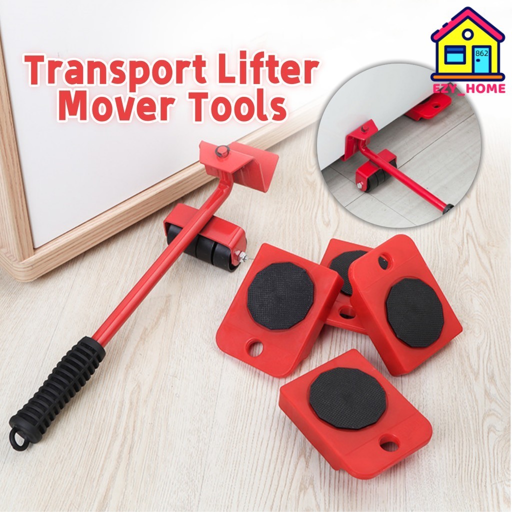 Transport Lifter Mover Tools Furniture Heavy Duty Slider Lifter Rolling ...